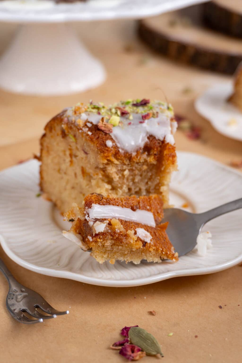 Gulab Jamun Date Cake