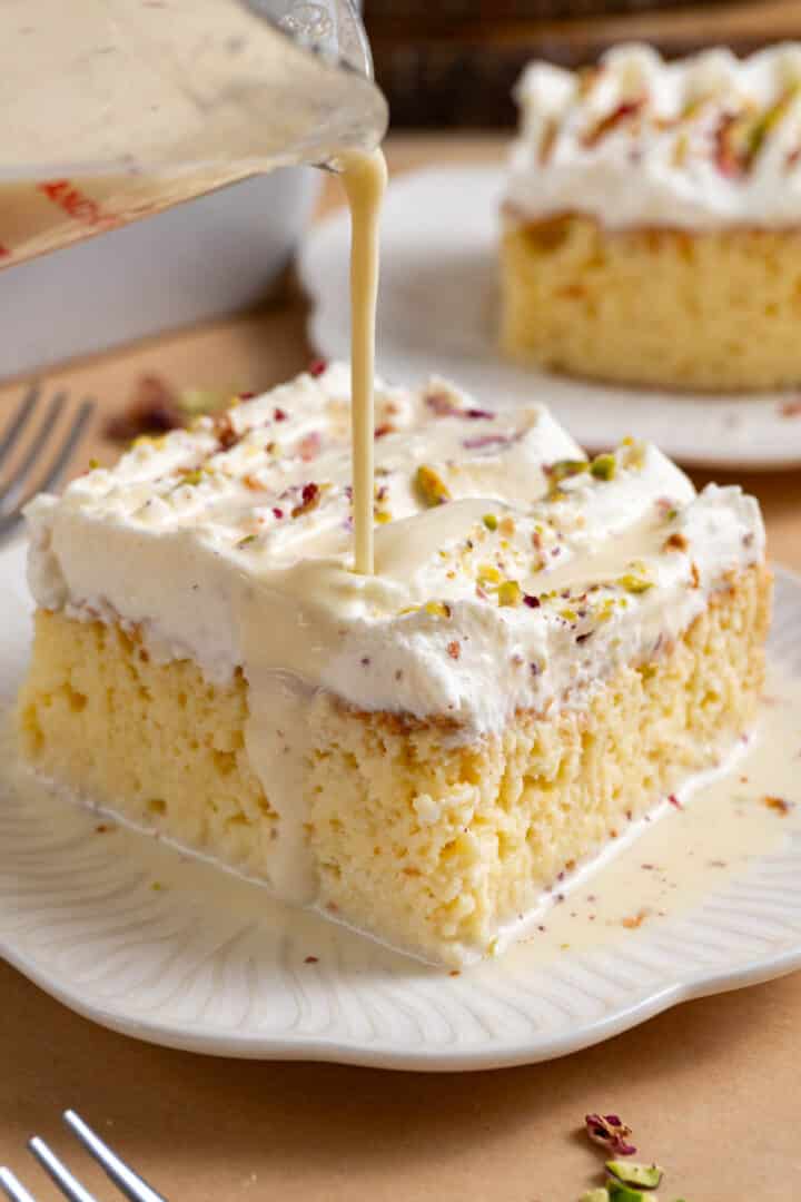 Rasmalai Tres Leches Cake