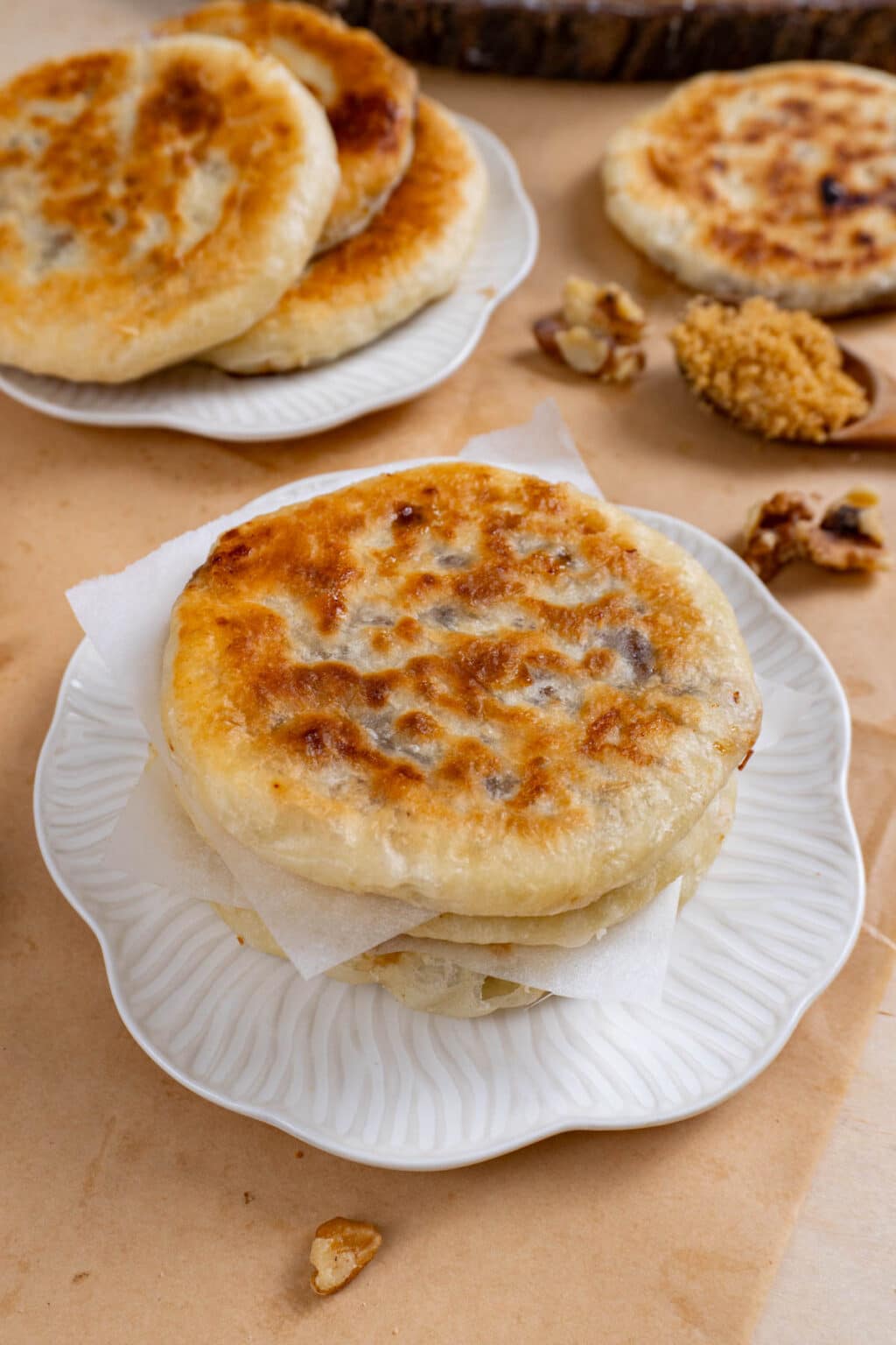 Easy Hotteok Recipe - Korean Sweet Pancakes - Nombeah