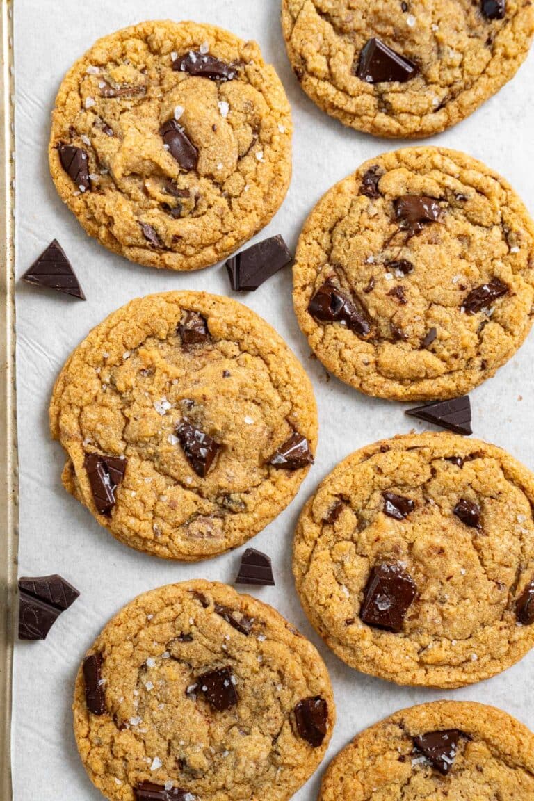 The Best Chocolate Chip Cookies (with toasted milk powder) - Nombeah